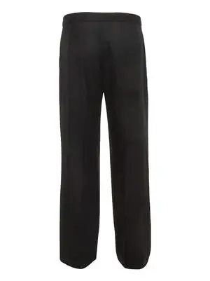 Loro Piana Gabardine Straight-leg Trousers - Black
