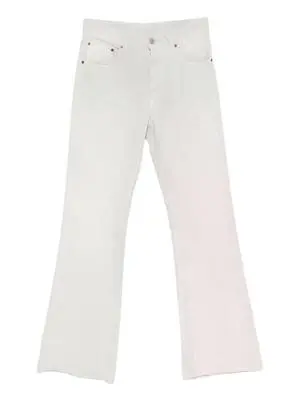 MAISON MARGIELA Raw-cut Flared Jeans - Grey
