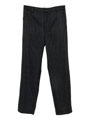 Moncler Pinstripe Tailored Trousers - Blue