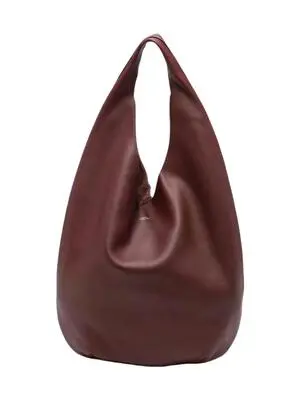A.p.c. Logo-detail Leather Shoulder Bag - Red