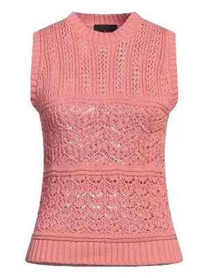 Peuterey Sleeveless Crewneck Knit Top - Pink