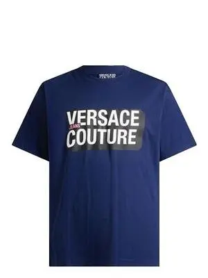 Versace T-shirt Size Cotton - Blue