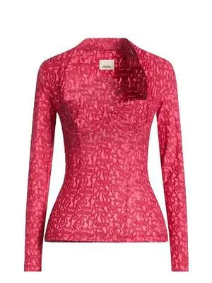 Isabel Marant Étoile T-shirt Coral Viscose, Polyamide, Elastane - Red