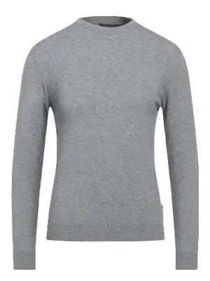 TAKESHY KUROSAWA Melange Crewneck Long Sleeve Sweater - Grey
