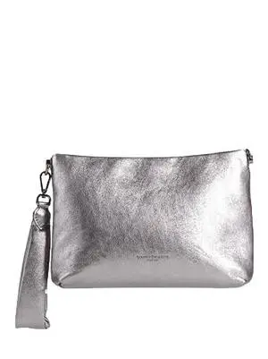 GIANNI CHIARINI Leather Clutch - Silver