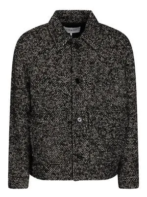 FRAME Tweed Jacket - Black