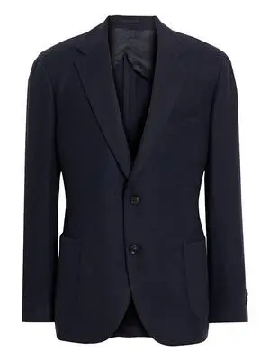 LARDINI Wooltwill Blazer - Navy