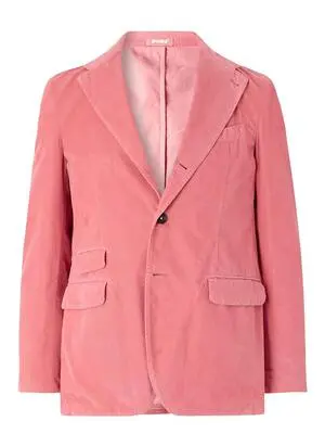 Massimo Alba Catch2 Slimfit Cottoncorduroy Blazer - Pink