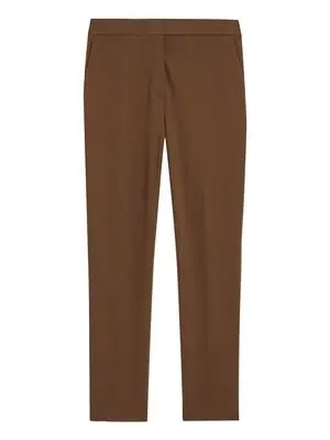 Max Mara Jersey Slim-leg Pants - Brown