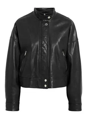 MAX MARA Weekend Max Mara Leather Biker Jacket