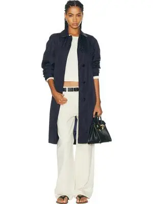 Burberry Tickhill Coat - Navy