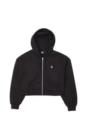 DR. DENIM Ethel Zip Hoodie - Black