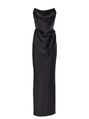 VIVIENNE WESTWOOD Vivienne Westwood Off-Shoulder Draped Satin Gown