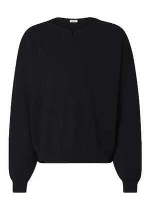 Fear Of God Virgin Wool V-neck Sweater - Black