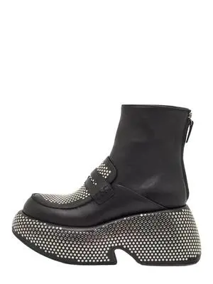 Loewe Stud Embellishment Boots - Black