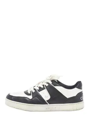 Celine Ct-07 Leather Sneakers - Black