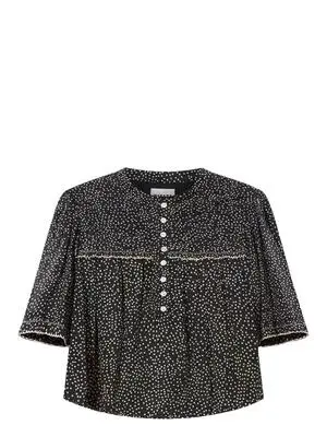 MARANT ETOILE Douna Top - Black