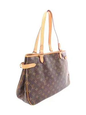 LOUIS VUITTON Monogram Batignolles Horizontal Tote Bag - Brown