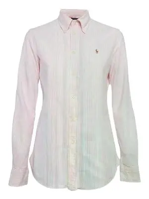 Ralph Lauren Striped Slim-fit Shirt - Pink