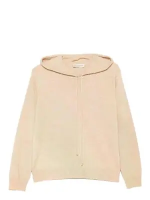 SERGIO MORETTI FIRENZE Drawstring Hoodie - Neutrals