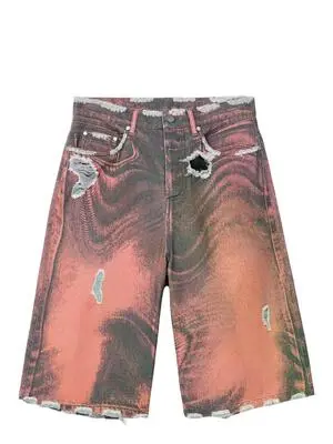 CAMPER CamperLab Distressed Denim Shorts