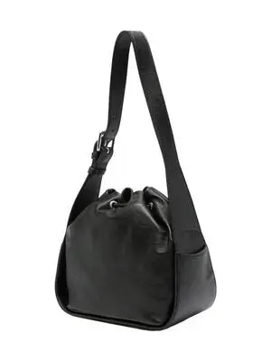 VIVIENNE WESTWOOD Stacey Leather Bucket Bag - Black