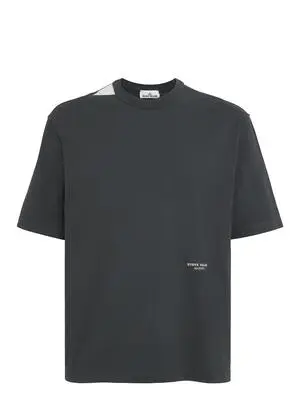 Stone Island Cotton Oversized Marina T-shirt - Grey