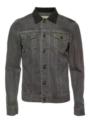 ALLSAINTS AllSaints Corduroy Collar Denim Jacket