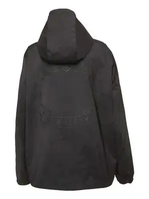 Burberry Oak Leaf Hoodie Jacket - Black