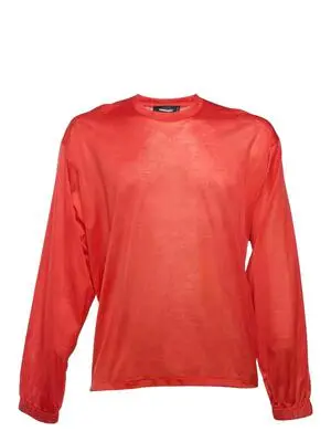 Dsquared2 Graphic-print Long-sleeve T-shirt - Red