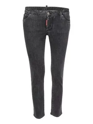 Dsquared2 Low-waist Jeans - Black