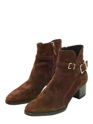 TOD'S Buckled Ankle Boots - Brown