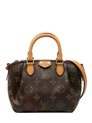 LOUIS VUITTON Monogram Nano Turenne Satchel - Brown