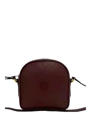 Cartier Leather Crossbody Bag - Red