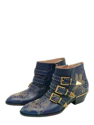 Chloé Susanna Ankle Boots - Blue