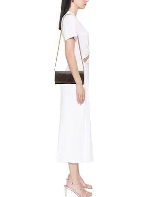 LOUIS VUITTON Monogram Pochette Twin Gm - Brown