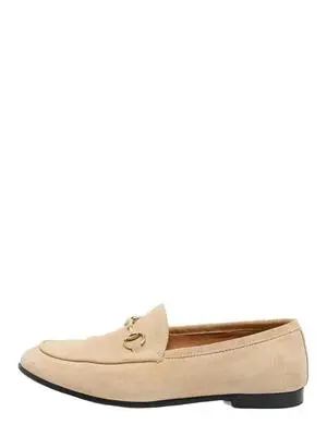 Gucci Gucci Jordaan Horsebit Loafers Neutrals