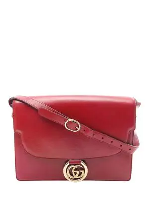 Gucci Medium Torchon Shoulder Bag - Red