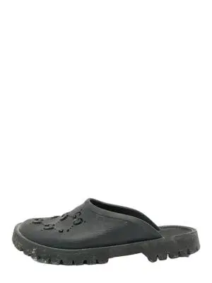 GUCCI Gucci Logo Cut-Out Flat Mules