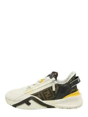 Fendi Flow Ff Zucca Sneakers - Neutrals