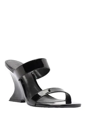 SCHUTZ Schutz Siena Patent Leather Wedge Mule