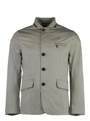 MOORER Ghiberti Single-breasted Jacket - Gray