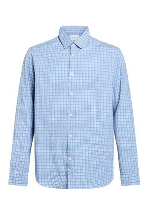 EDITIONS 102 Shirt Size Cotton, Polyester - Light Blue