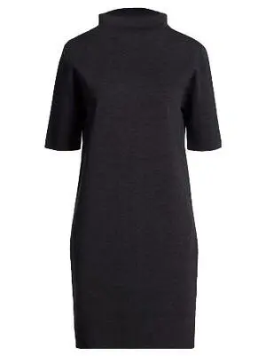 Alpha Studio Merino Wool Mini Dress - Grey
