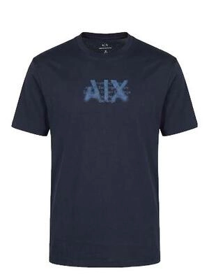 Armani Exchange T-shirt Size Cotton - Navy