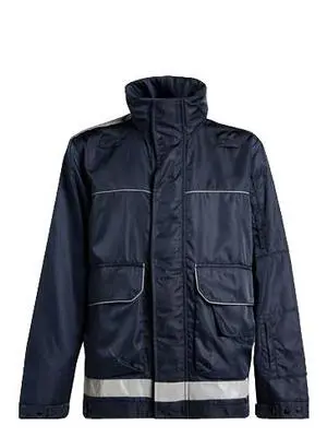 SPIEWAK Chocolate Nylon Parka - Navy