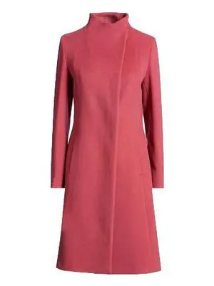 Cinzia Rocca Virgin Wool And Cashmere Coat - Pink