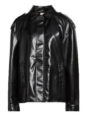 ANIYE BY Polyester Biker Jacket - Black