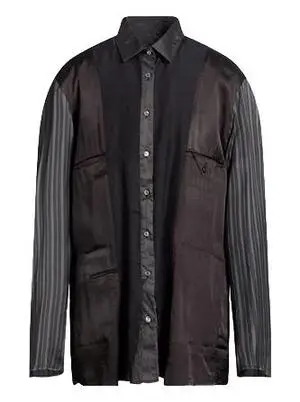 MAISON MARGIELA Shirt Size Mohair Wool, Virgin Wool, Viscose, Cupro - Grey