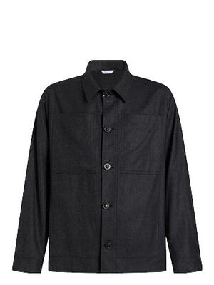 Boglioli Jacket Size Virgin Wool, Polyester, Elastane - Grey